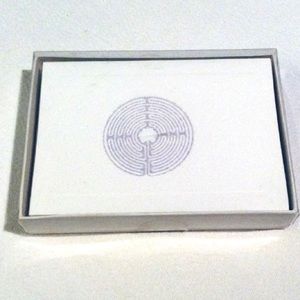 Party Supplies | Note Cards Lavender Embossed Chartres Labyrinth | Poshmark